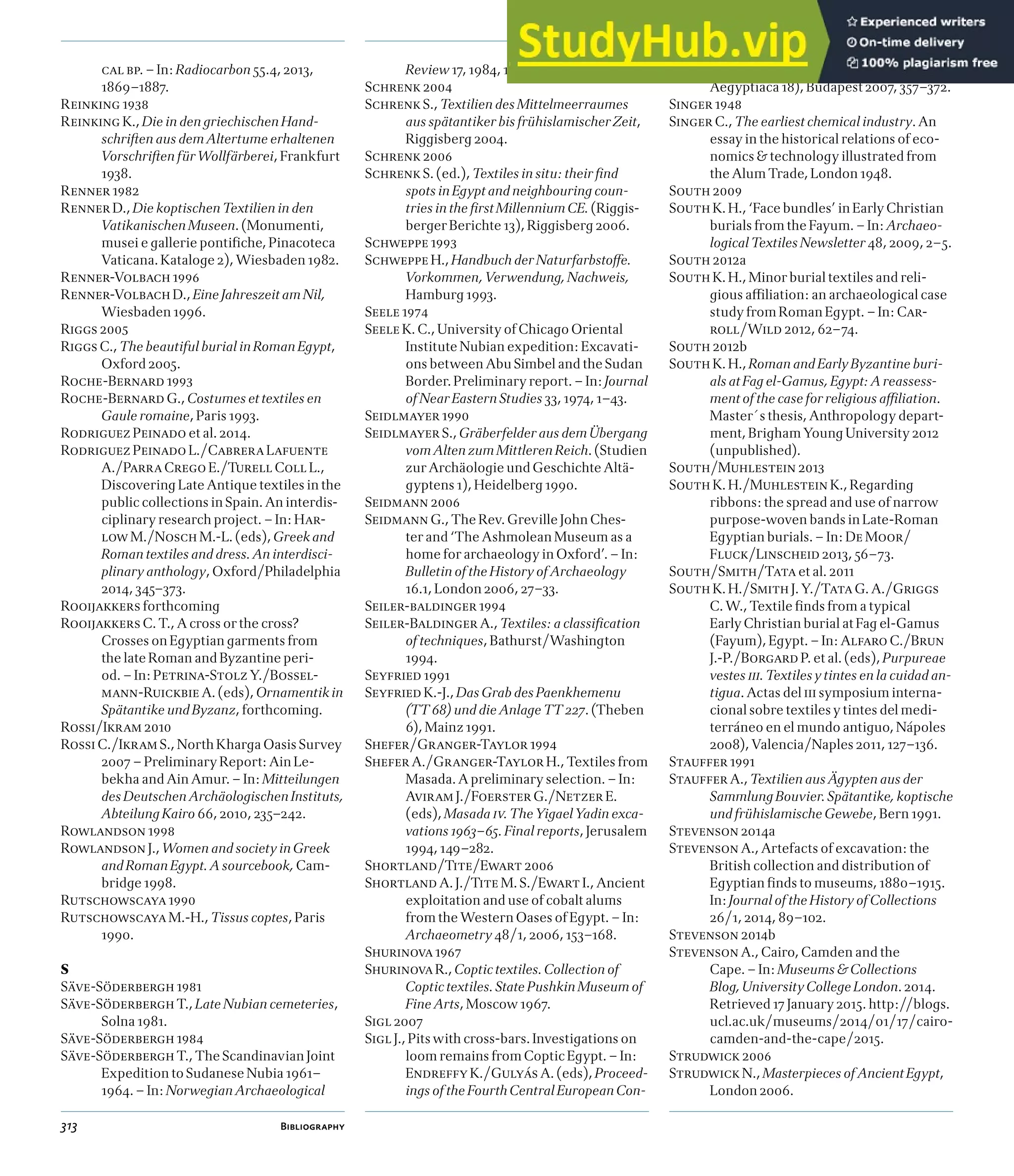 Alum In Ancient Egypt The Written Evidence | PDF