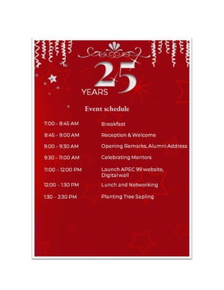 Celebrating 25th Year SATURDAY, 27th JULY, 2024 | PDF