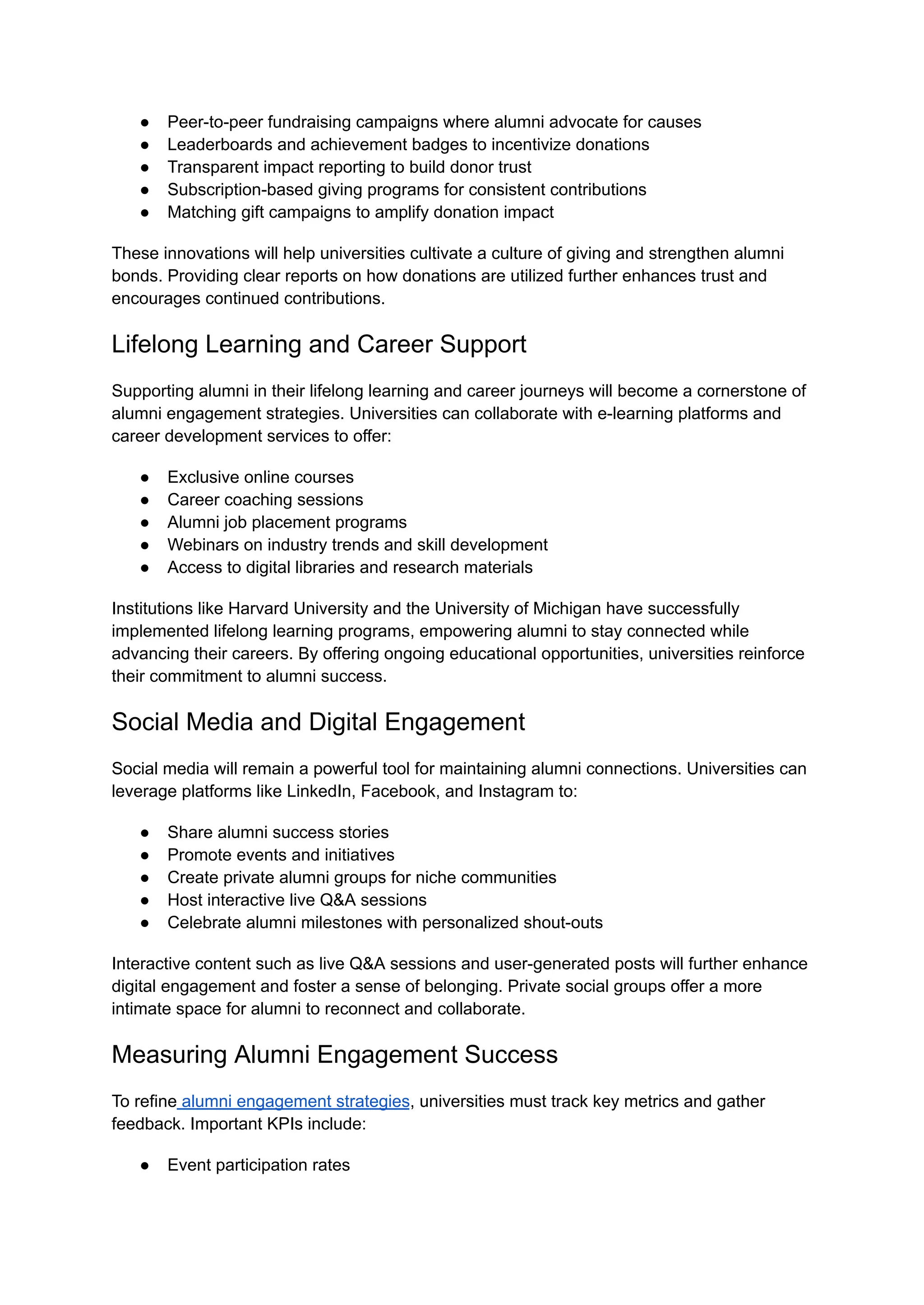 Top Alumni Engagement Trends for Universities: What to Expect in 2025 | PDF