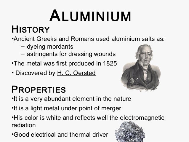 Aluminium, titanium, biochips and biosensors