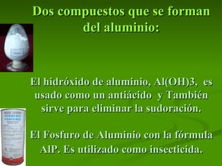 Aluminio | PPT