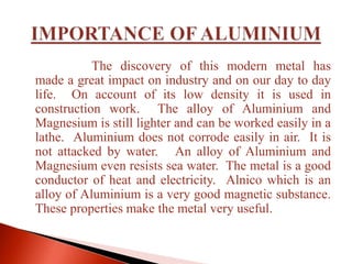 Aluminium | PPT