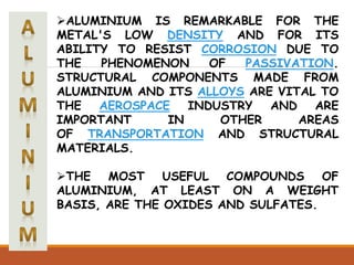 Aluminium | PPTX