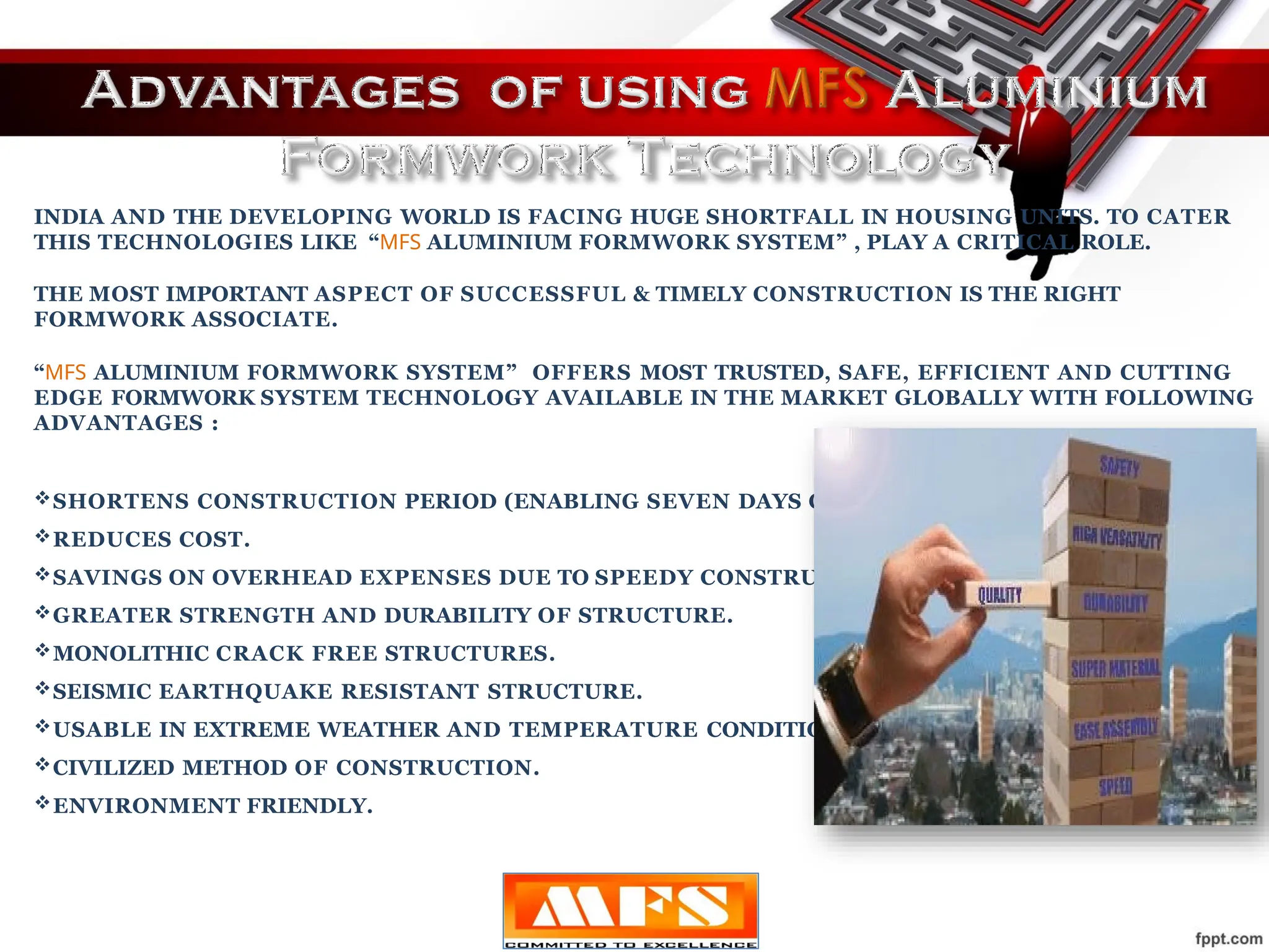 Aluminum Formwork System Techolgy. .pptx
