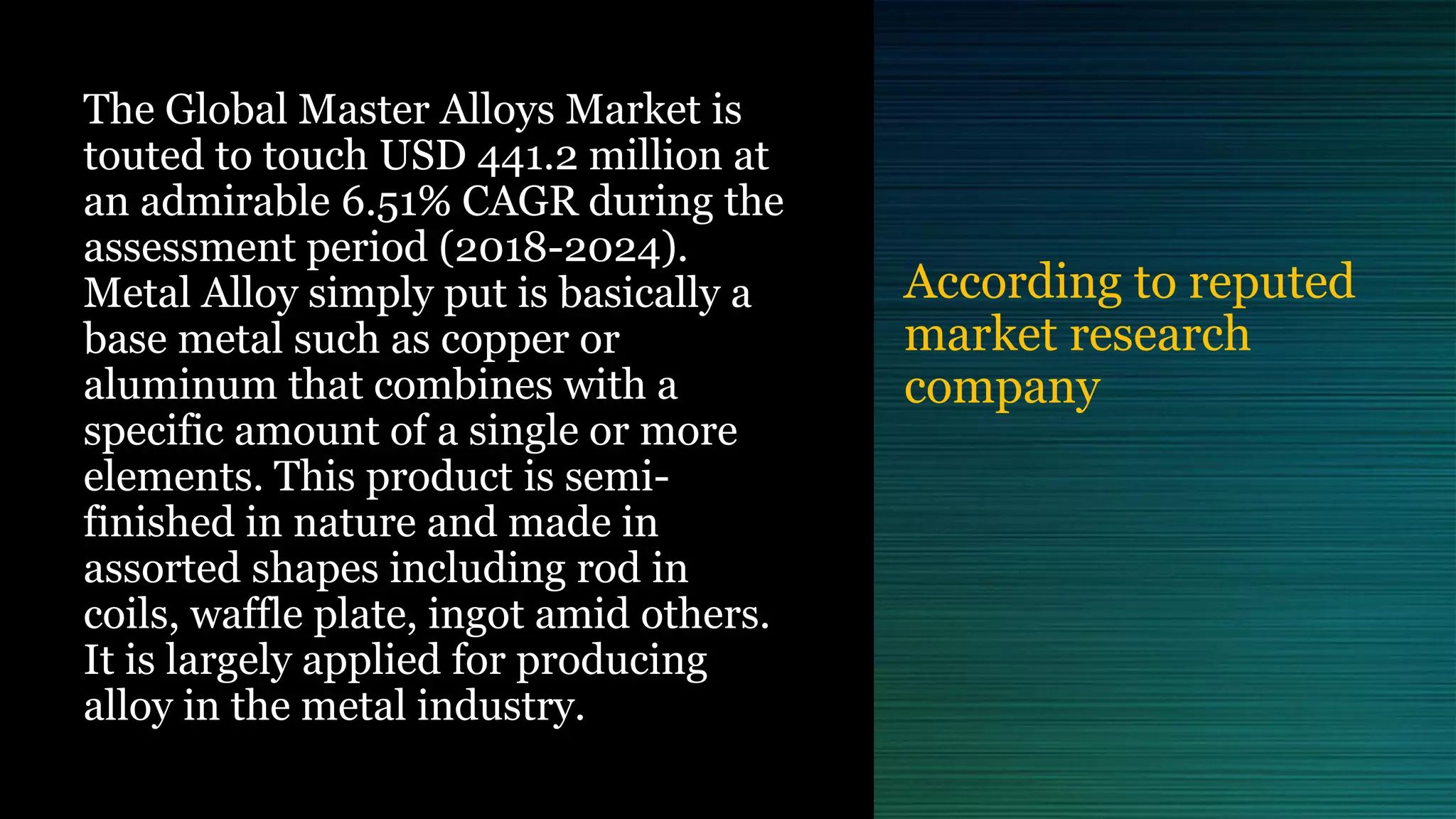 Aluminium master-alloys | PDF