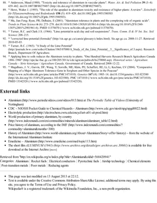 Aluminium wikipedia, | PDF