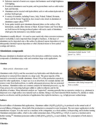 Aluminium wikipedia, | PDF