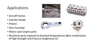 Aluminium alloy a201 | PPTX