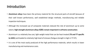 Aluminium alloy a201 | PPTX