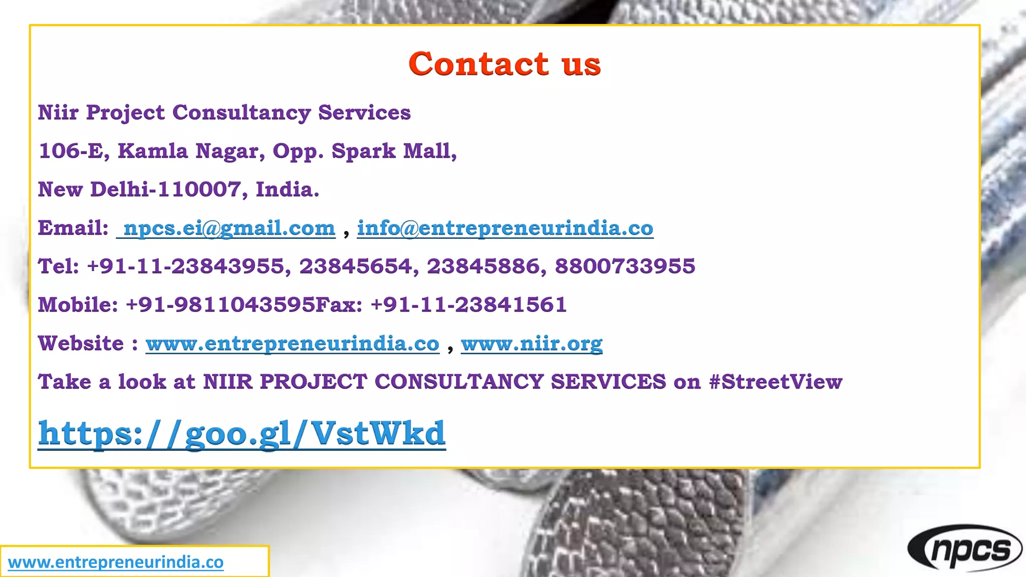 Aluminium and Aluminium Downstream Projects | PPTX