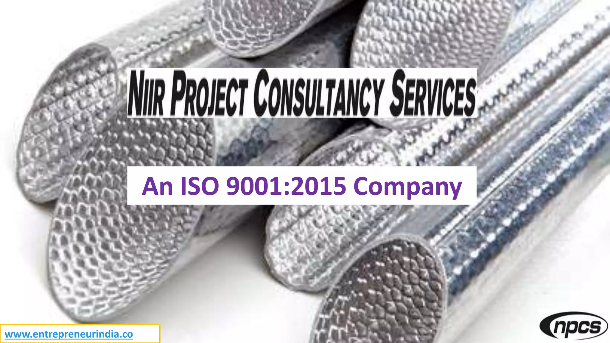 Aluminium and Aluminium Downstream Projects | PPTX