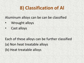 Aluminium and it’s alloys | PPTX