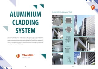 Aluminium Cladding System.pdf , metal ceilings system | PDF