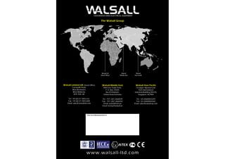 Aluminium Control Panels - Walsall ASMCP/AL EEx d Control Panels | PPT