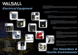 Aluminium Control Panels - Walsall ASMCP/AL EEx d Control Panels | PPT