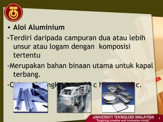 Aluminium dan aloi aluminium | PPT