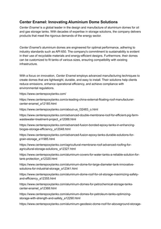 Aluminium Dome for Oil and Gas Tanks.docx