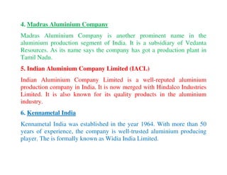 Aluminium extraction the techniques to extract aluminum | PDF