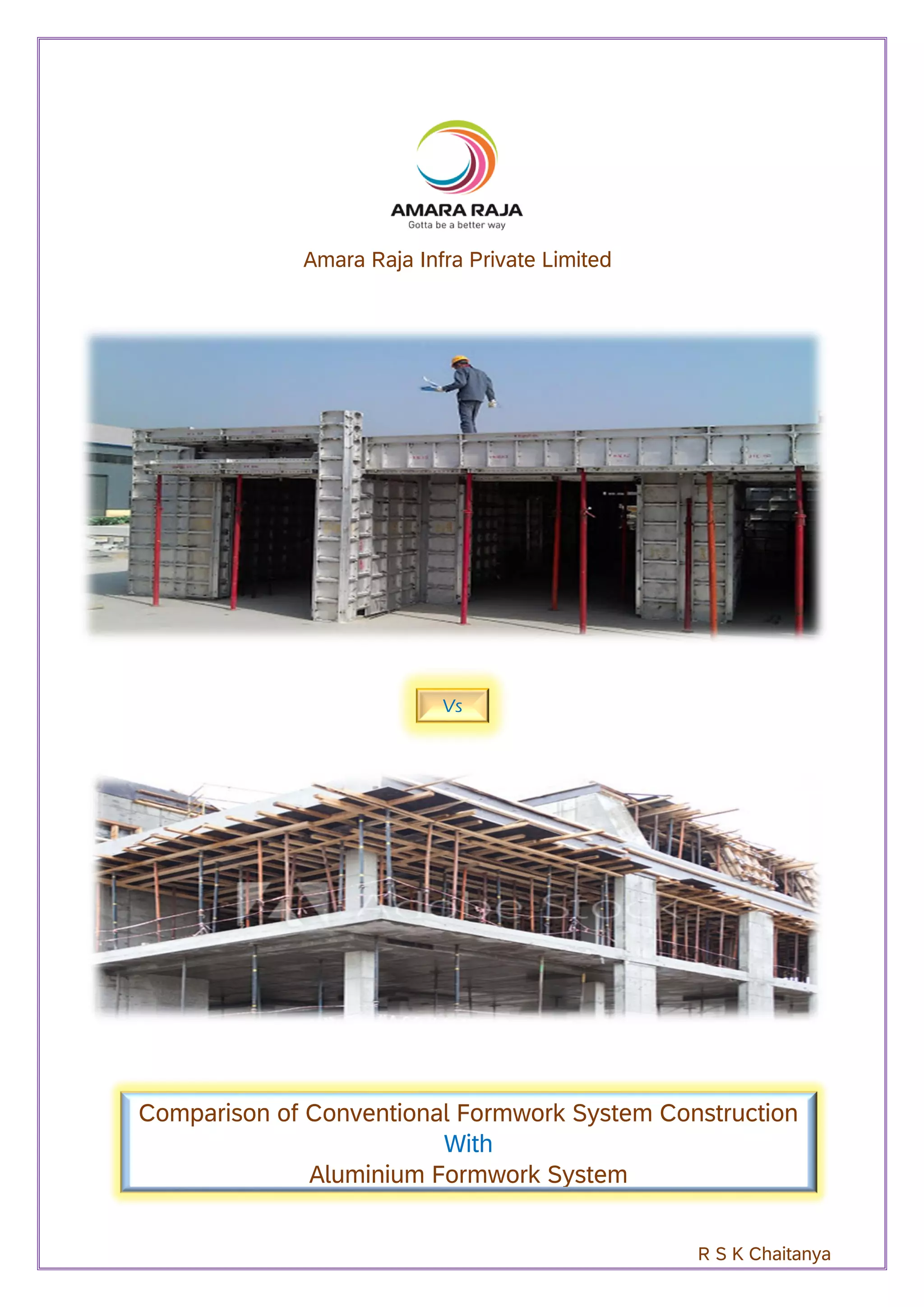 Aluminium Formwork Vs Conventional Formwork | PDF