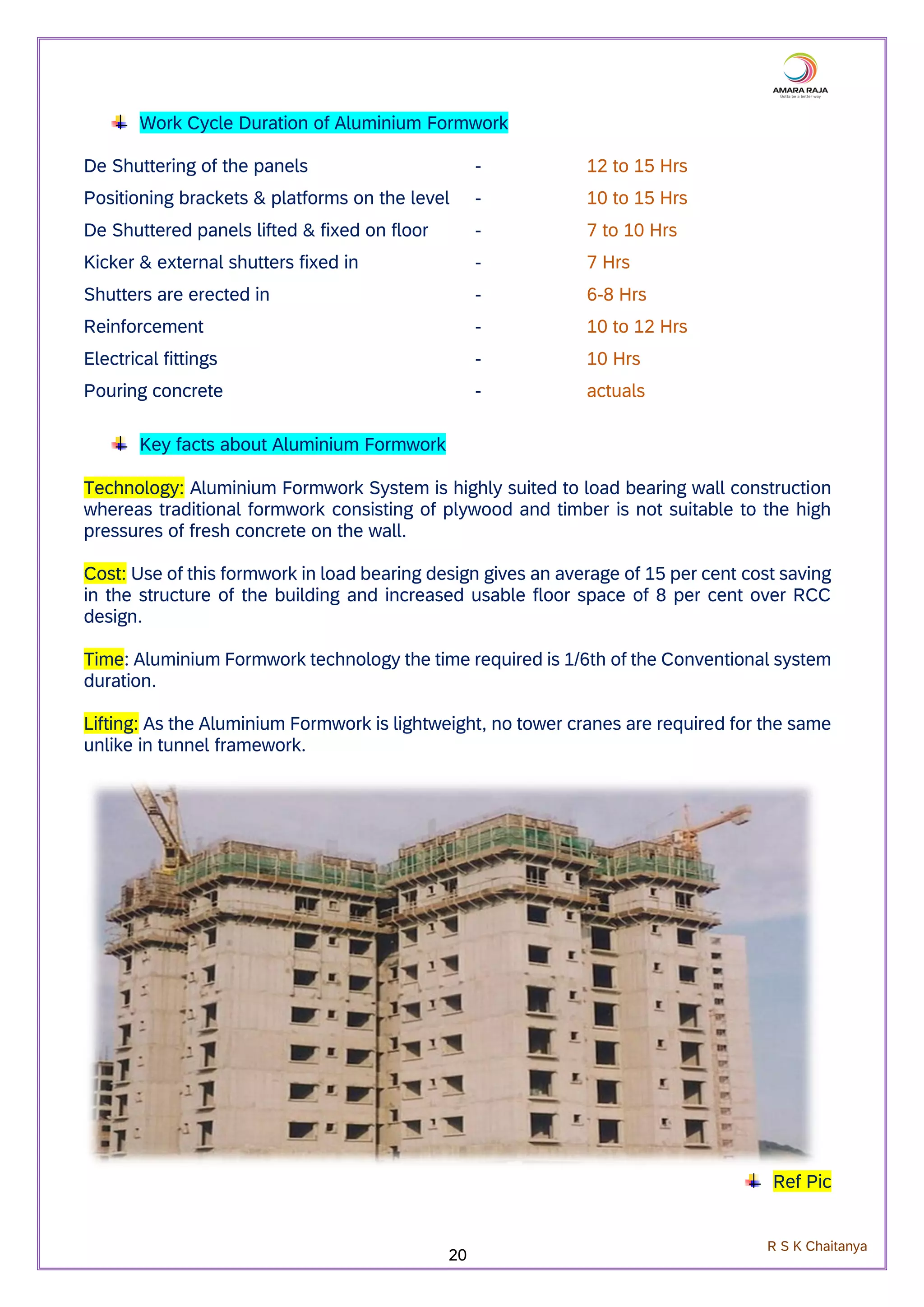 Aluminium Formwork Vs Conventional Formwork | PDF