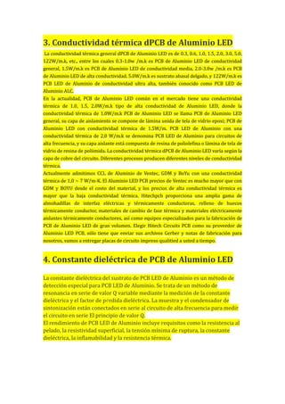 Fabricación de circuitos PCB LED de Aluminio--Aluminium PCB.docx