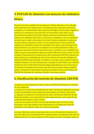 Fabricación de circuitos PCB LED de Aluminio--Aluminium PCB.docx