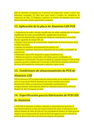 Fabricación de circuitos PCB LED de Aluminio--Aluminium PCB.docx