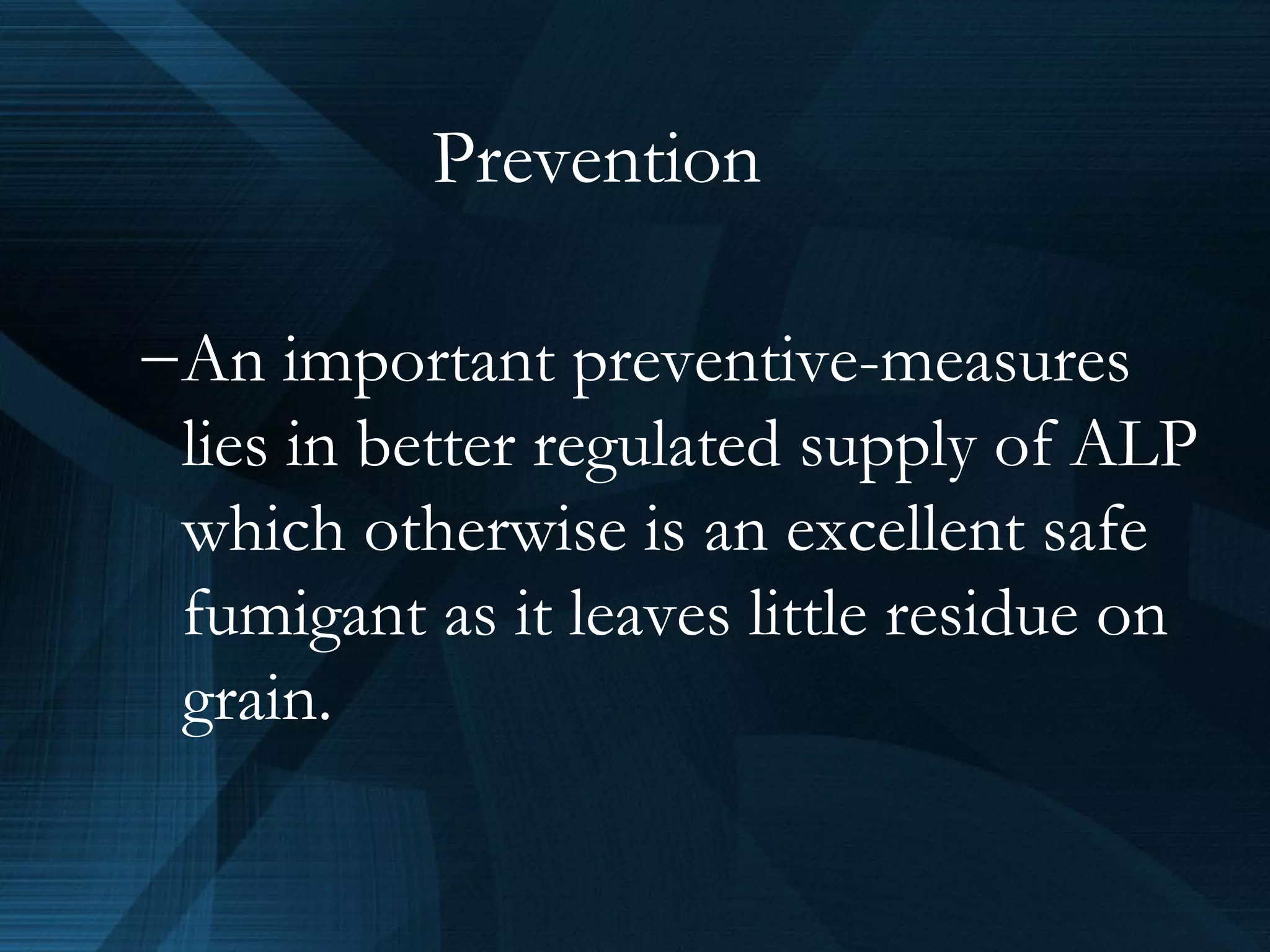 Aluminium phosphide poisoning - Dr. Chandan | PPT