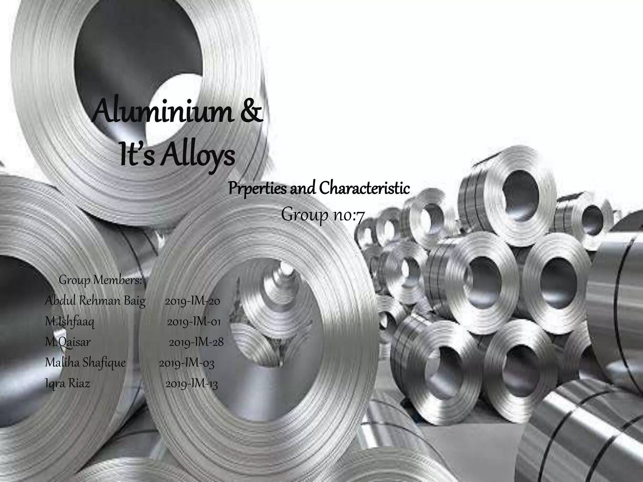 Aluminium Presentation.pptx