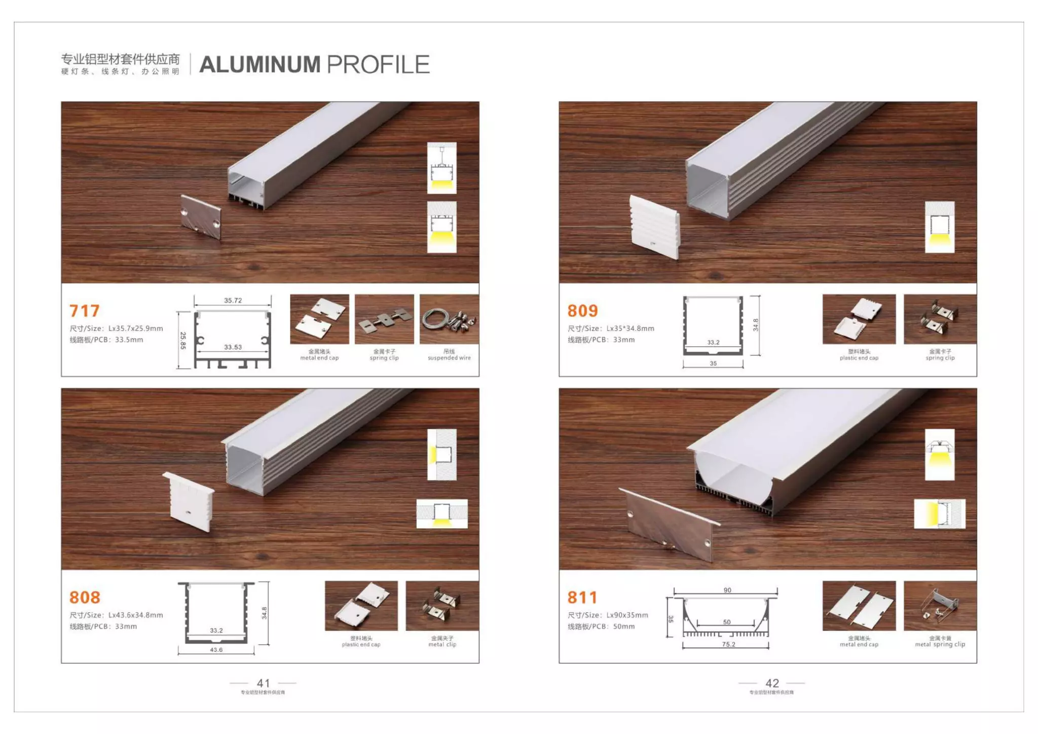 Aluminium profile catalog klm 2019 | PDF