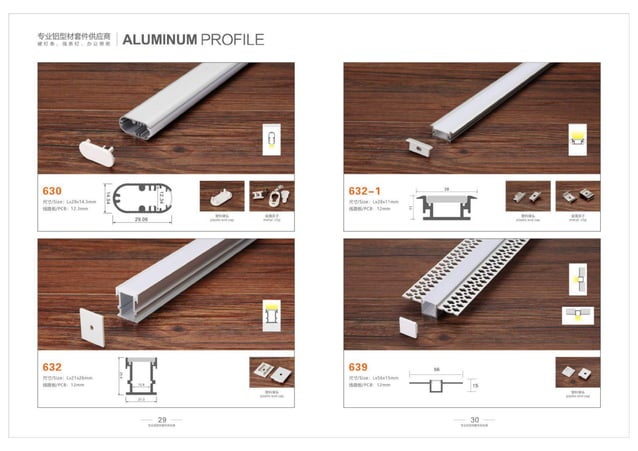 Aluminium profile catalog klm 2019 | PDF