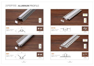 Aluminium profile catalog klm 2019 | PDF