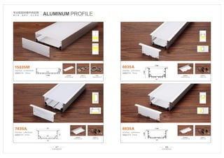 Aluminium profile catalog klm 2019 | PDF