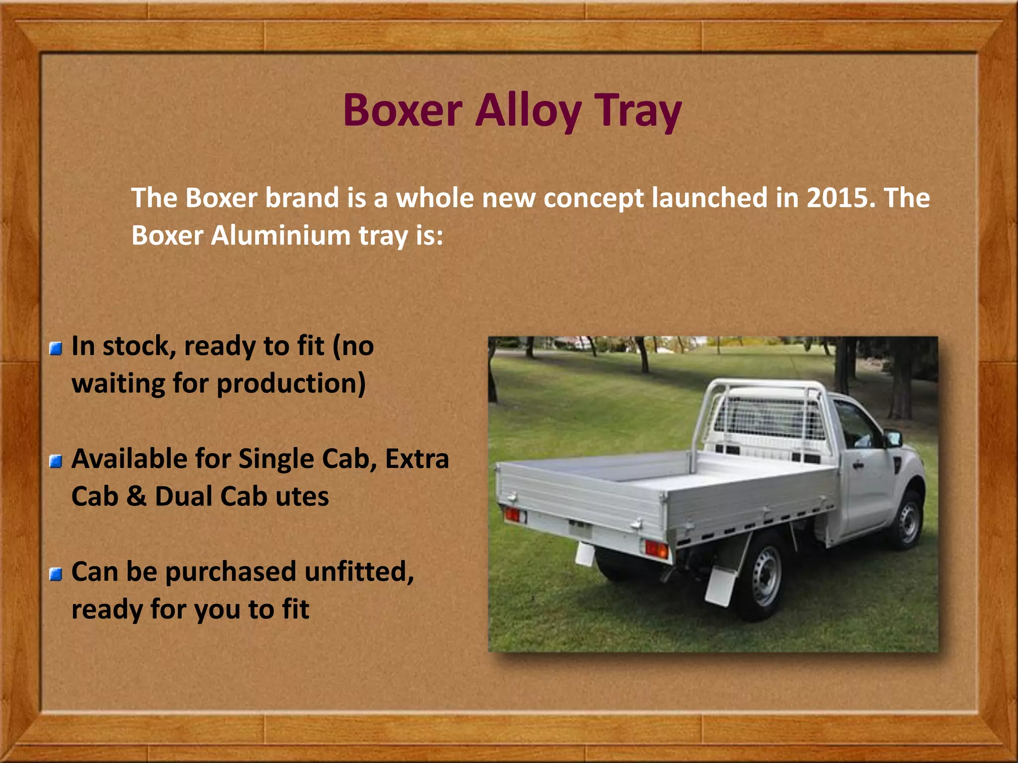 Types of Aluminium Tray Body's | PDF