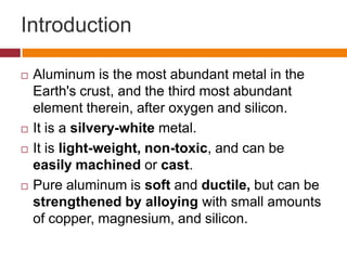 Aluminum | PPTX