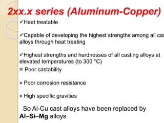 Cast Aluminum Alloys | PPTX