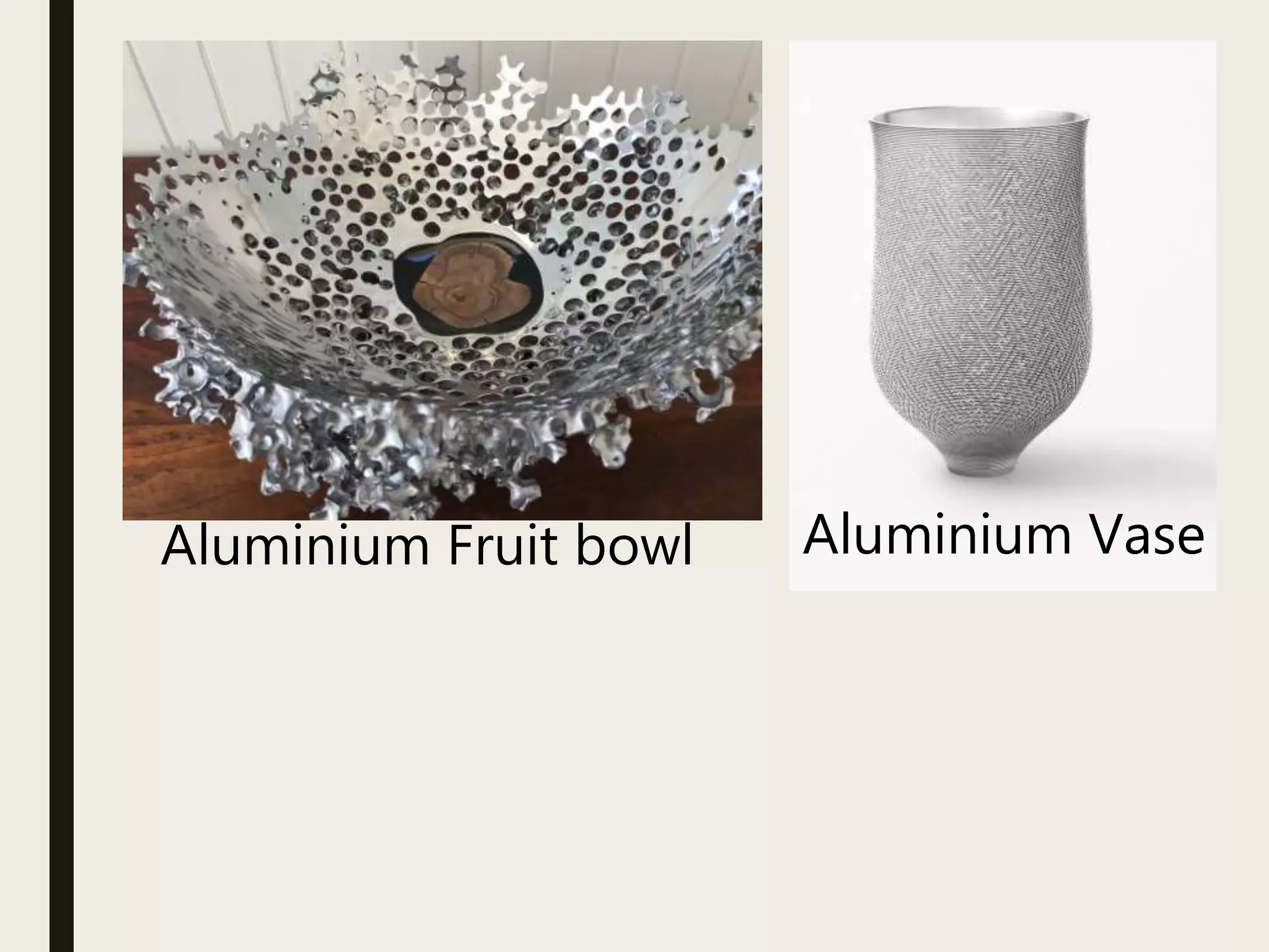 Aluminium Metal - in Interior Design | PPTX