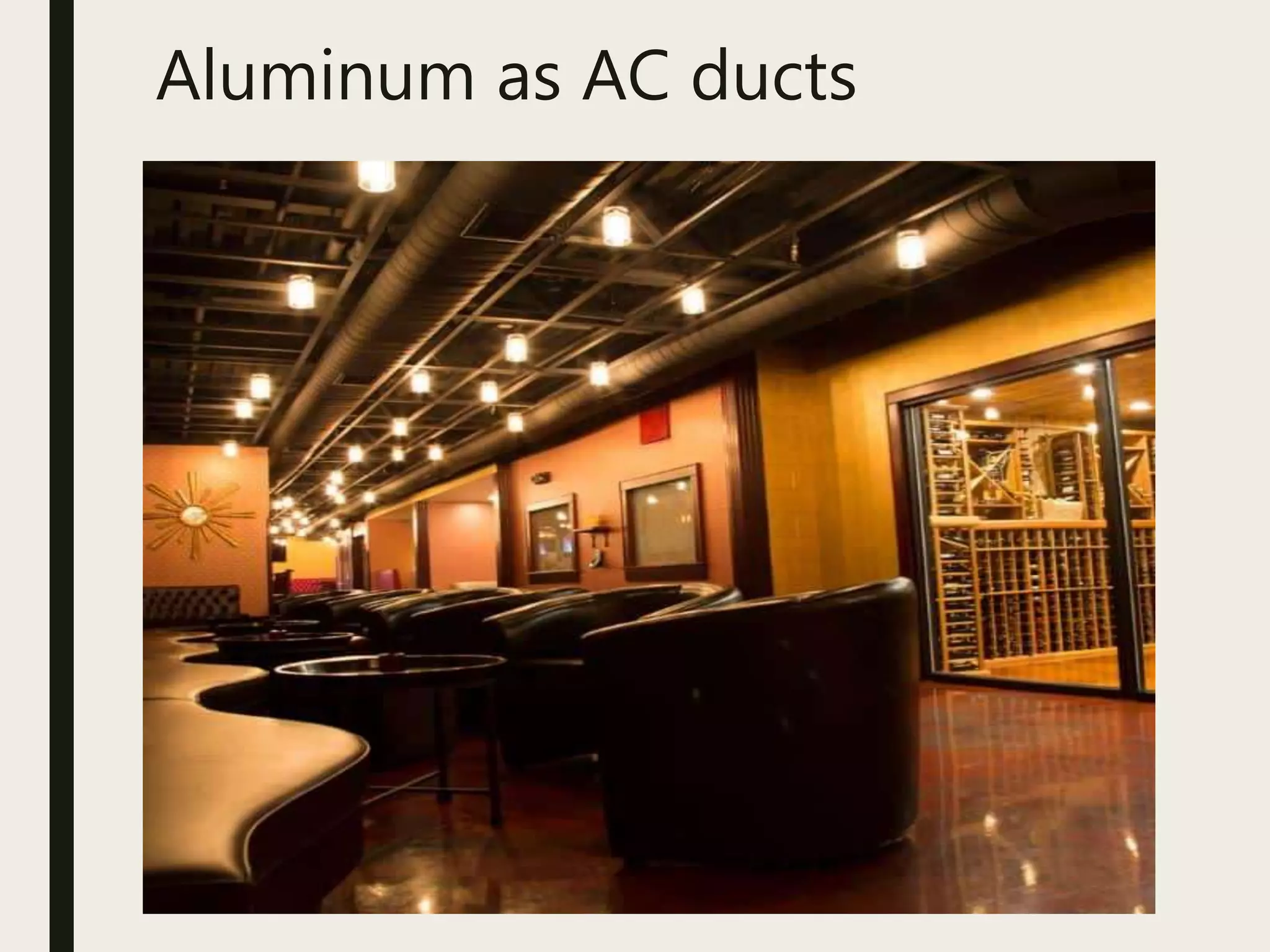 Aluminium Metal - in Interior Design | PPTX