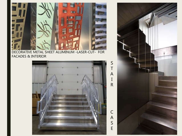 Aluminium Metal - in Interior Design | PPTX