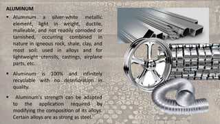 ALUMINIUM IS A METAL AND USES AND TYPES.pdf