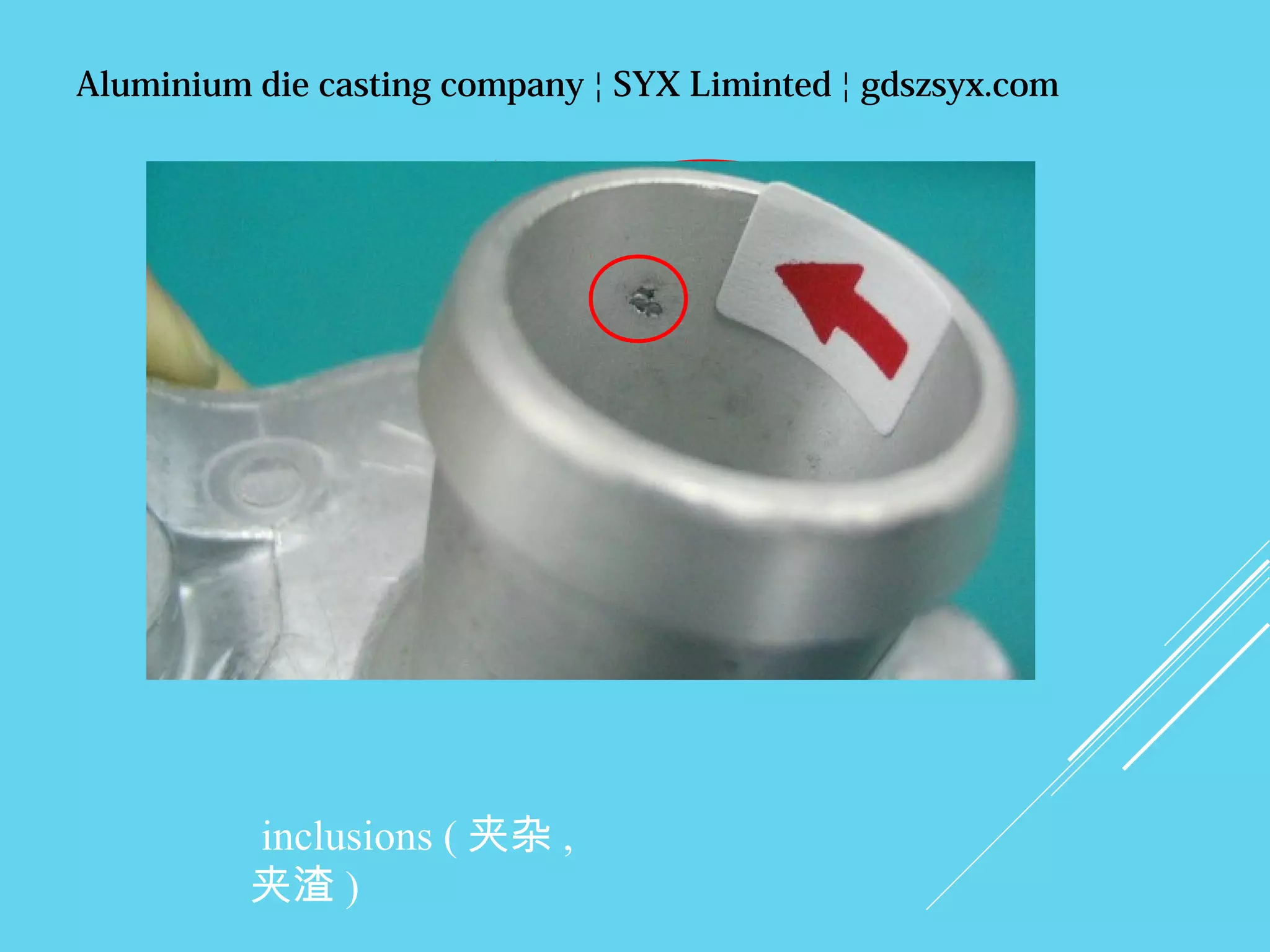 Aluminum die casting defects | PPT