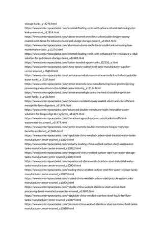 Aluminum Dome Roofs for Dry Bulk Storage Tanks Provides a Lightweight ...