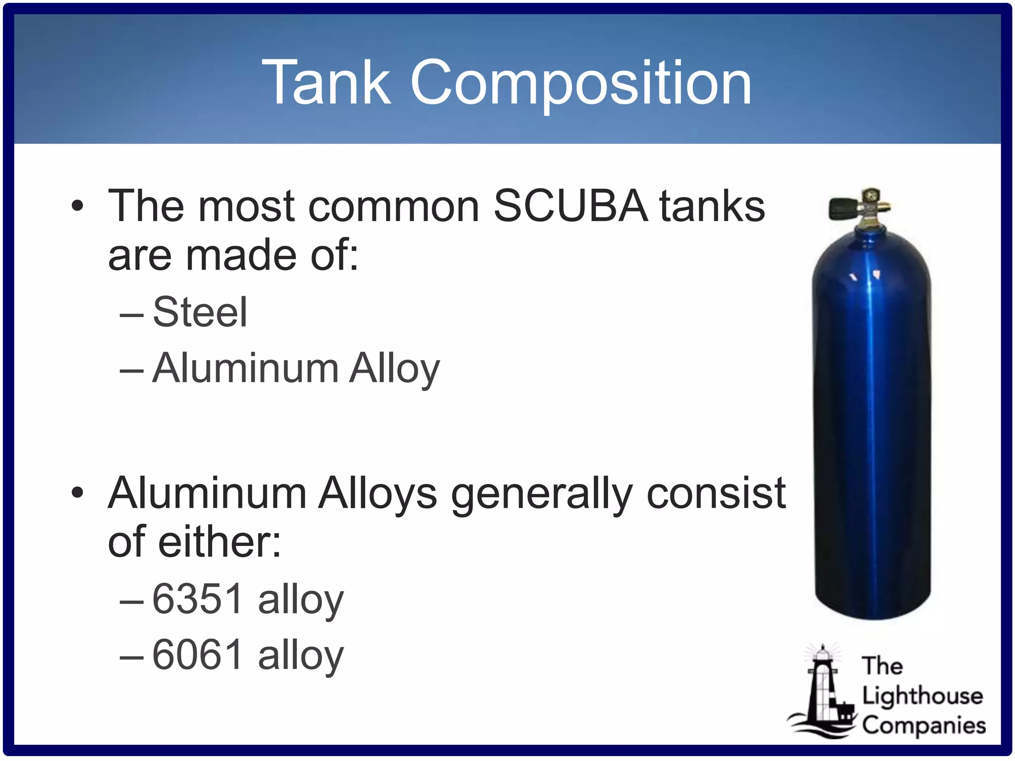 Clearing the Air on Aluminum Alloy Tanks | PPT