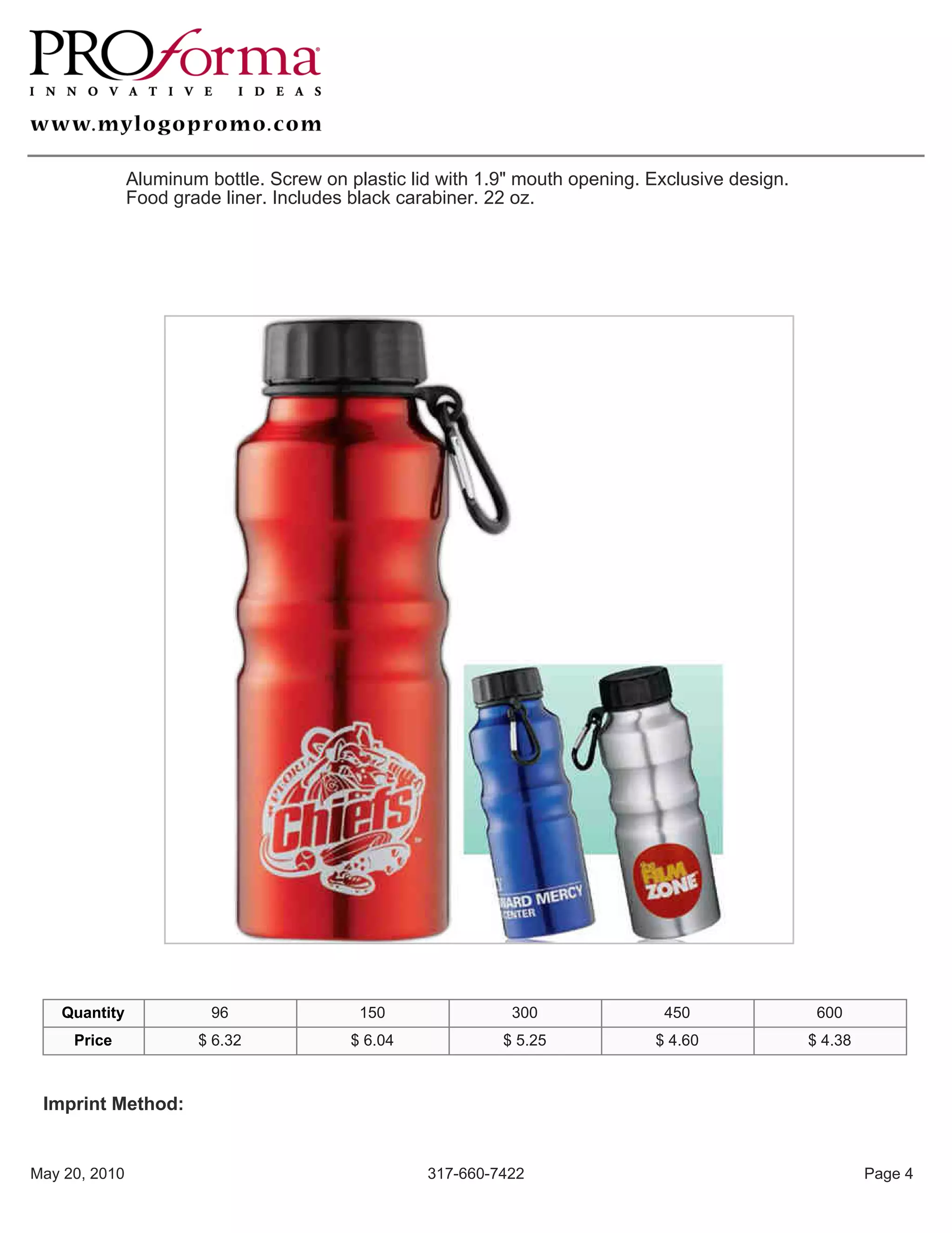 Aluminum Water Bottles | PDF