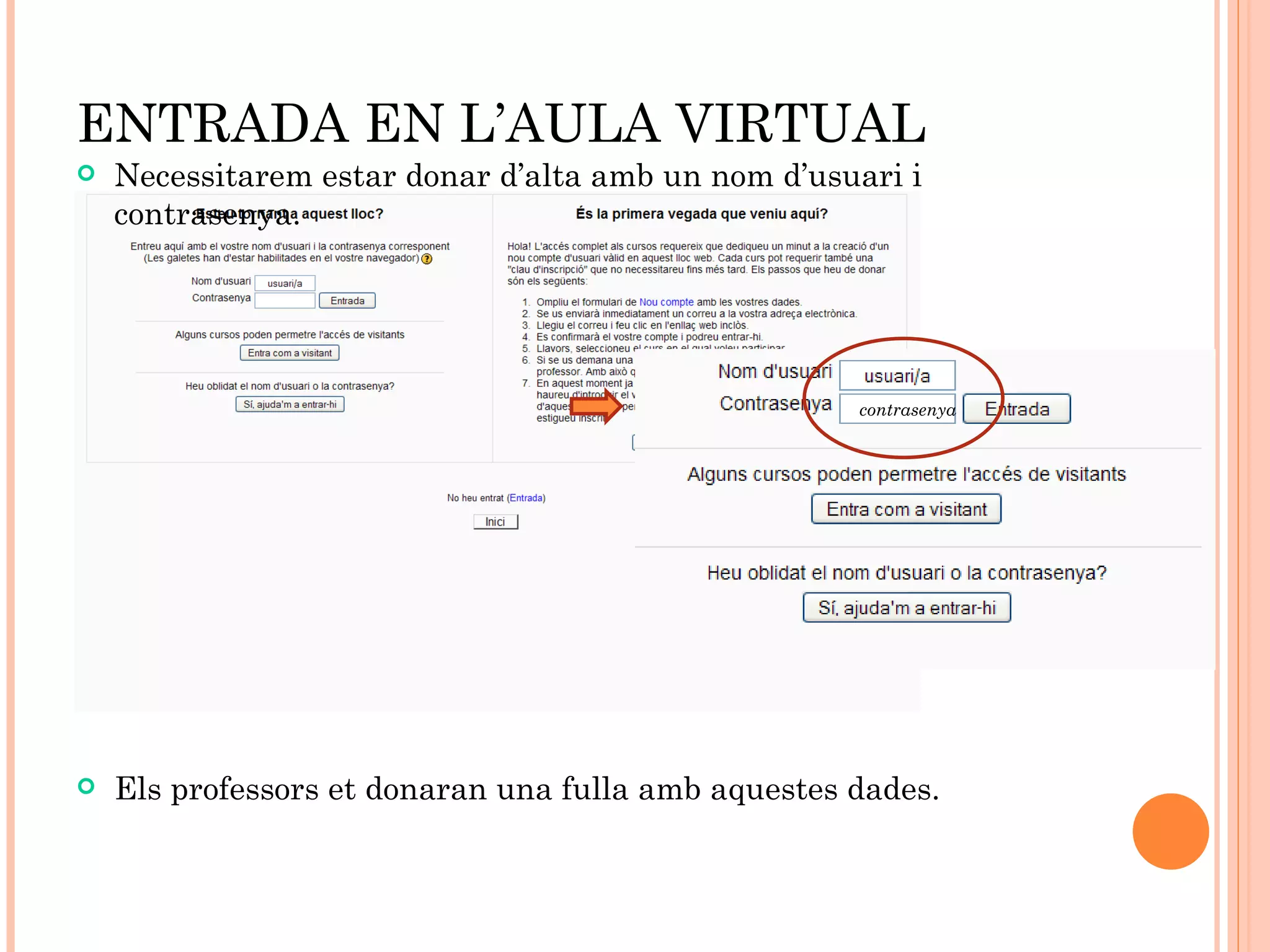 Manual Moodle Alumnat "Aula Virtual" | PPT