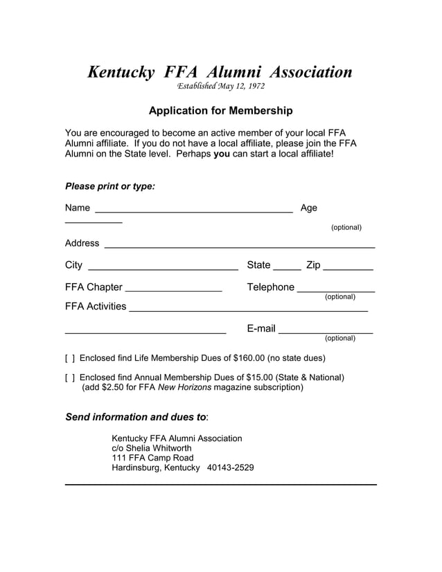 Alumni membership-application | DOC