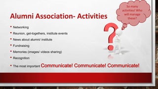 Alumni management | PPT