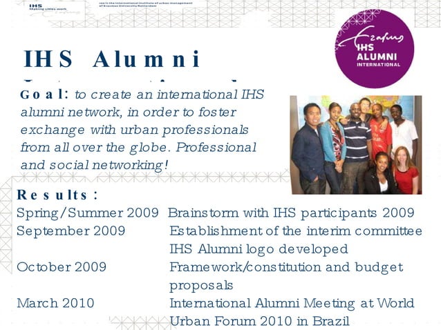 Alumni Meeting Presentation | PPT