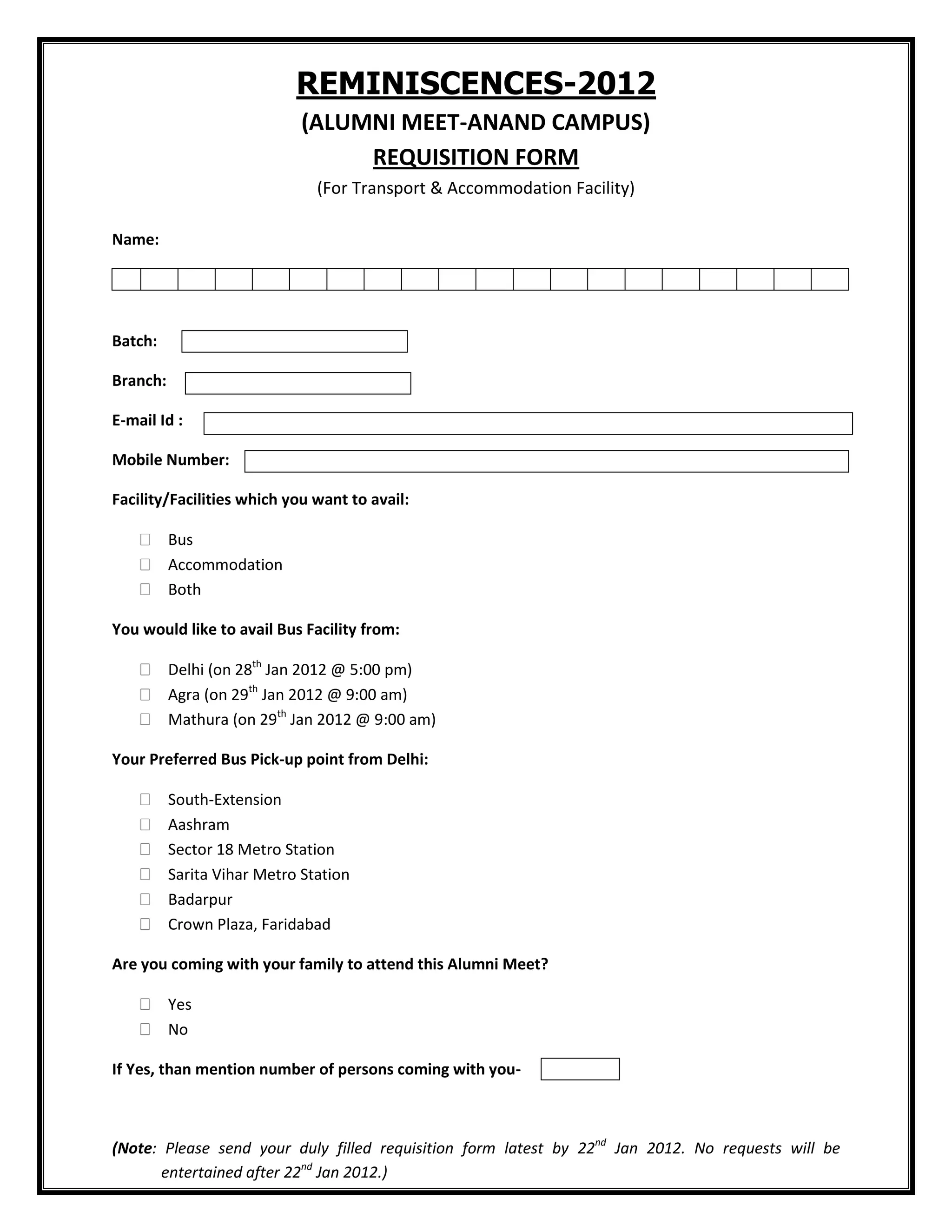 Requisition Form | DOCX | Rail Travel | Travel Type