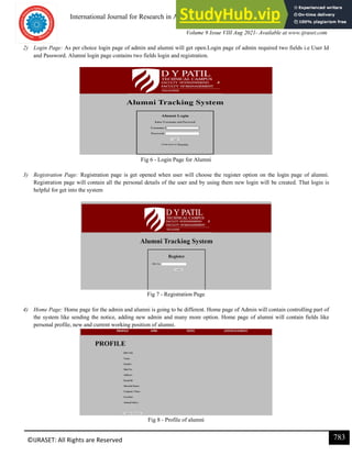 Alumni Tracking System | PDF
